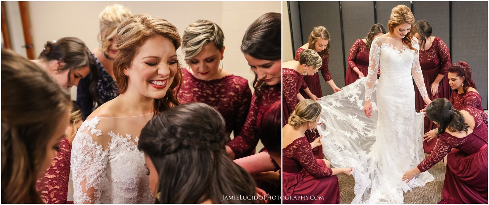 Winter Wedding at Lenoir Rhyne Grace Chapel with Jamie Lucido