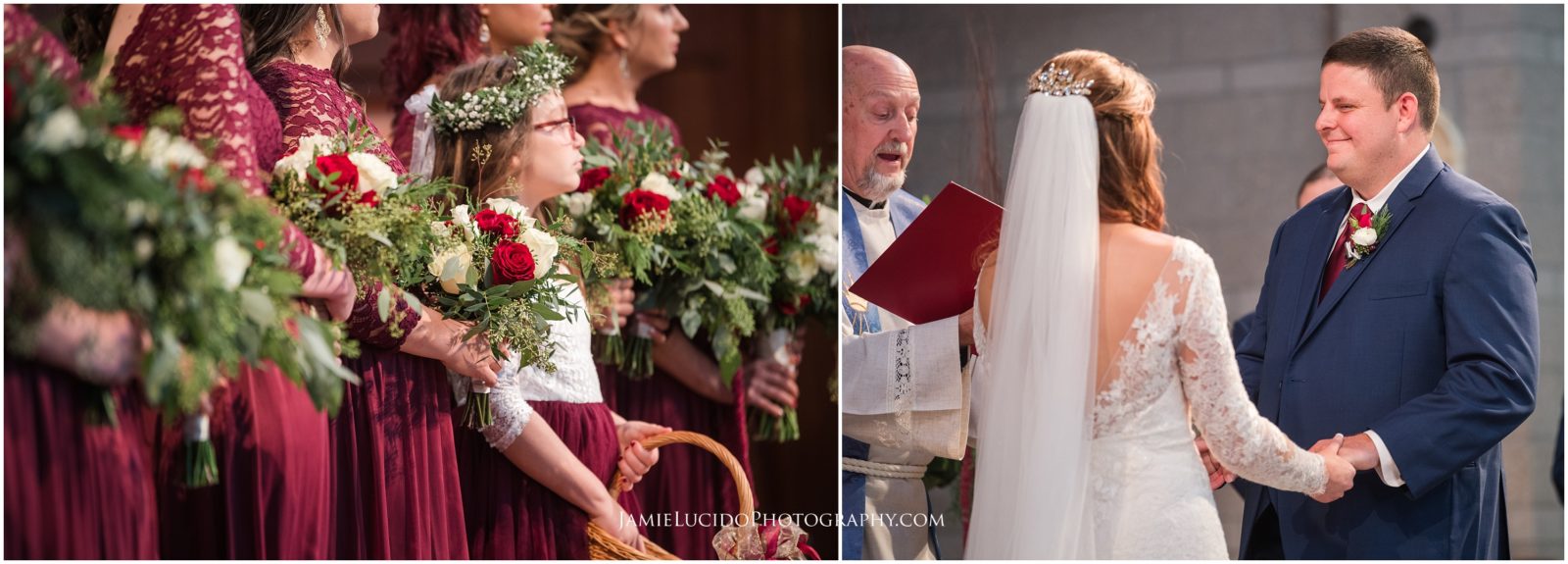 Winter Wedding at Lenoir Rhyne Grace Chapel with Jamie Lucido