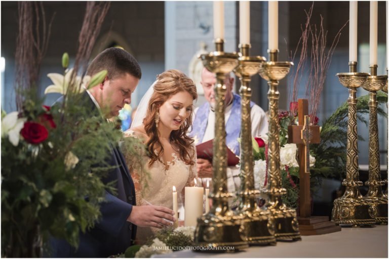 Winter Wedding at Lenoir Rhyne Grace Chapel with Jamie Lucido