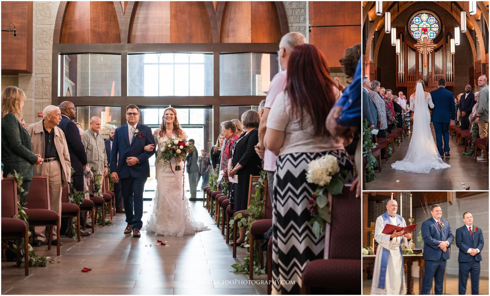 Winter Wedding at Lenoir Rhyne Grace Chapel with Jamie Lucido
